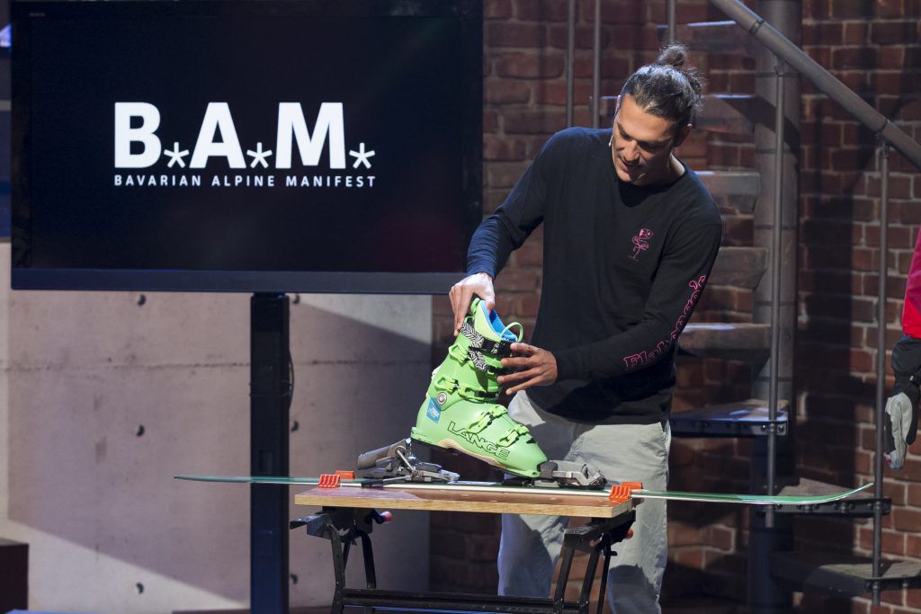 Alpin-Pin-Bindungen von BAM, Branding von BAM, Oida? - The Early Birds